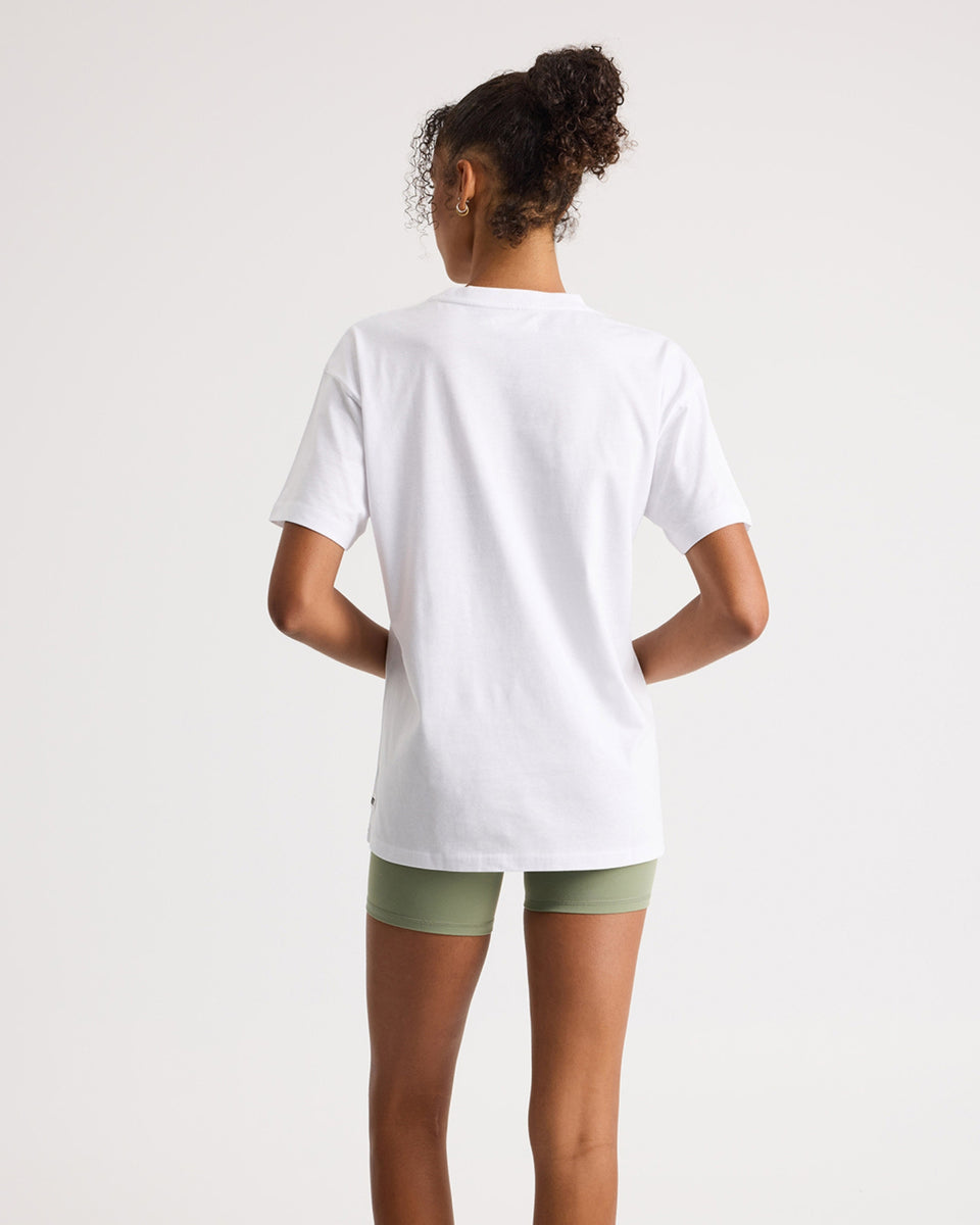 Thrive Tee - White Star – Upstate Sport